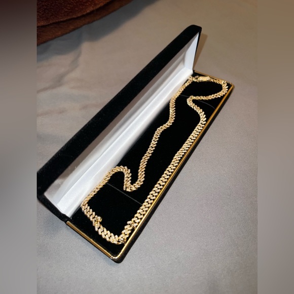 Accessories | 1k Yellow Diamond Miami Cuban Link Chain | Poshmark
